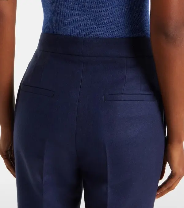 Gabriela Hearst Vesta Silk Flared Pants