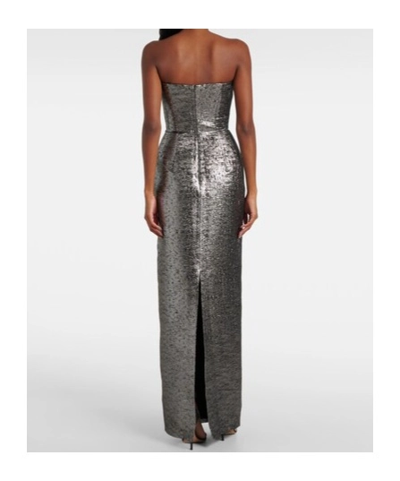 EMILIA WICKSTEAD Laelia Jacquard Bustier Gown