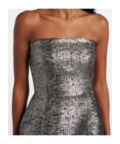 EMILIA WICKSTEAD Laelia Jacquard Bustier Gown