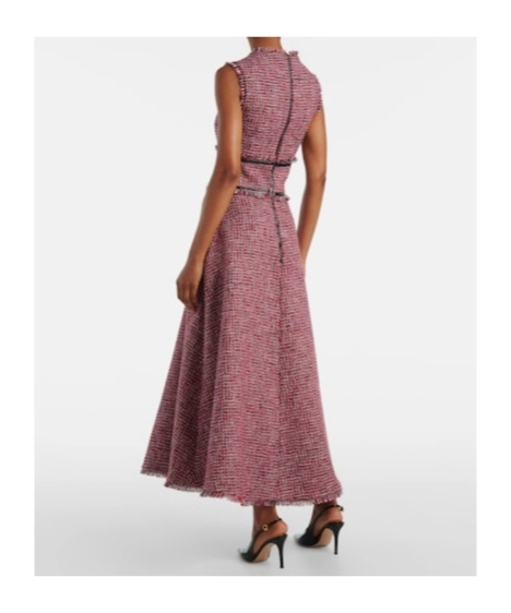 SAFIYAA LONDON Dorothy Tweed Midi Dress