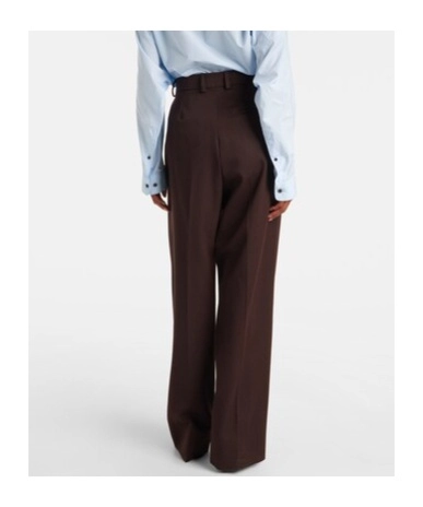 Stella McCartney High-rise Wool Wide-leg Pants