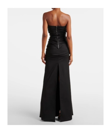 Maticevski Intoxicate Ruched Strapless Gown