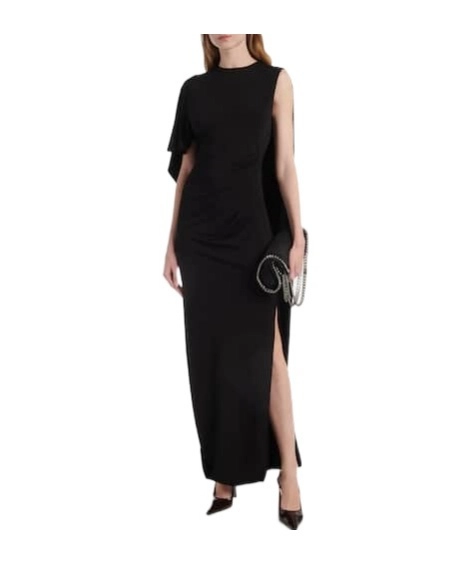 Stella McCartney Asymmetrical Sleeve Gown