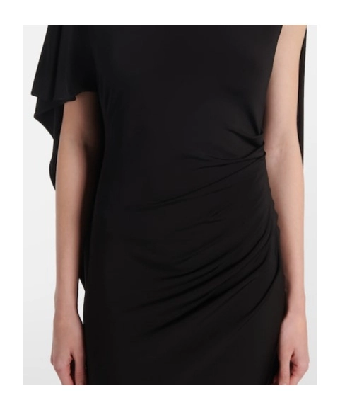 Stella McCartney Asymmetrical Sleeve Gown