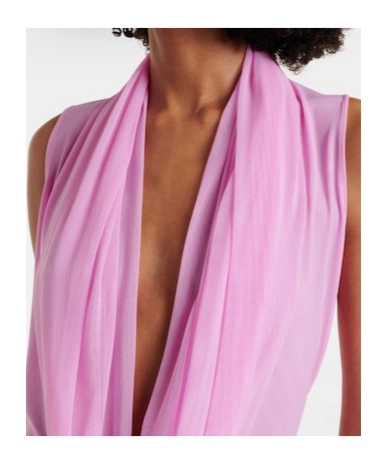 David Koma Semi-sheer Gown