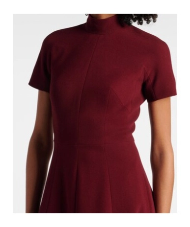 EMILIA WICKSTEAD Malinda Crêpe Gown - Brown