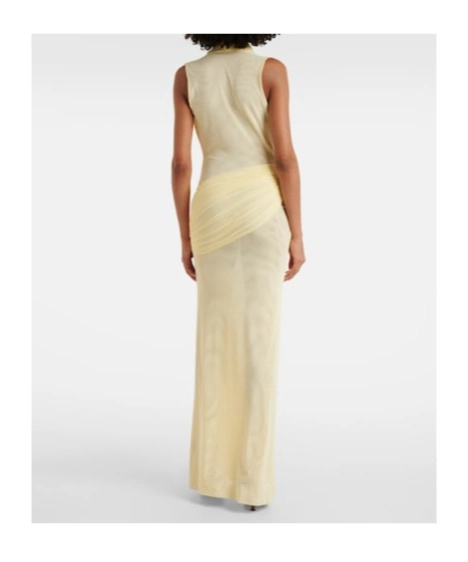 David Koma Semi-sheer Gown