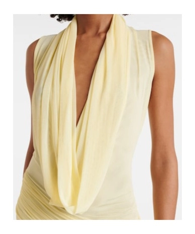 David Koma Semi-sheer Gown
