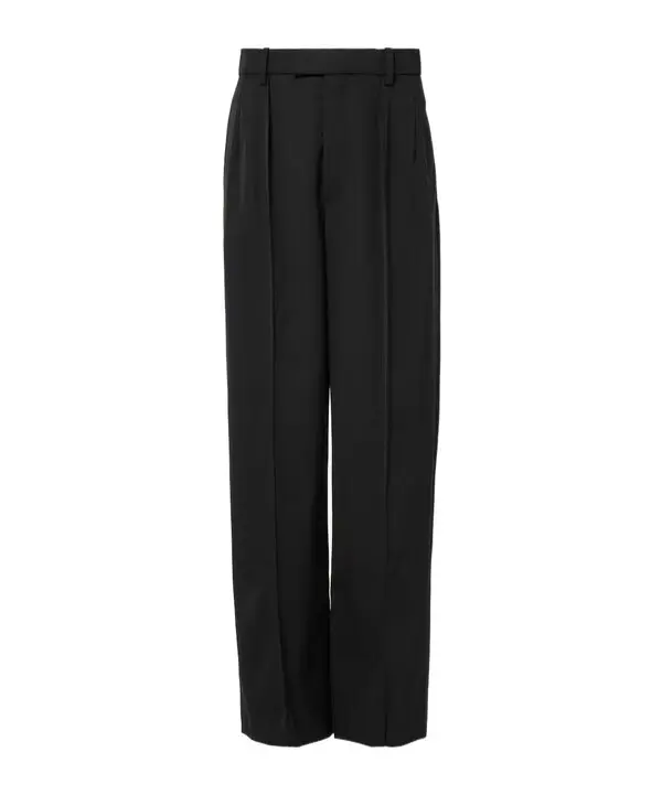Wardrobe.NYC Wide-leg Casual Pants - Black