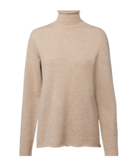 JIL SANDER Cashmere Turtleneck Top