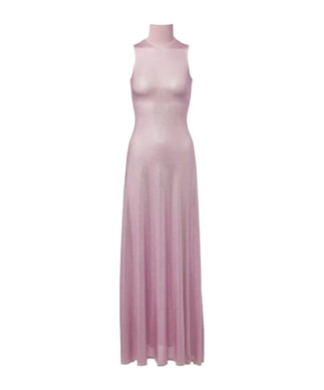 David Koma Ruched Sequined Maxi Dress