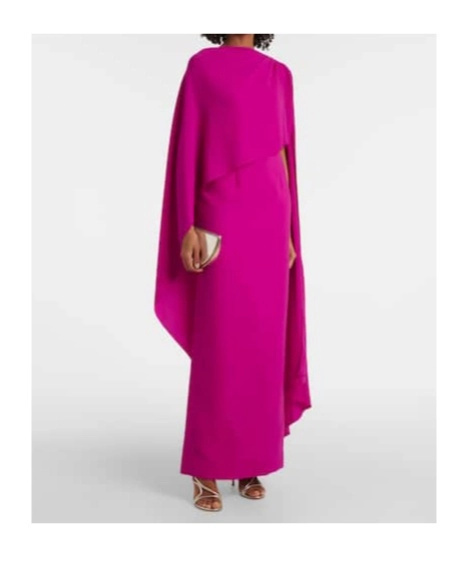 ROKSANDA Demetria Caped Crepe Gown