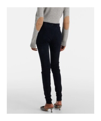 Stouls Mid-rise Suede Leggings