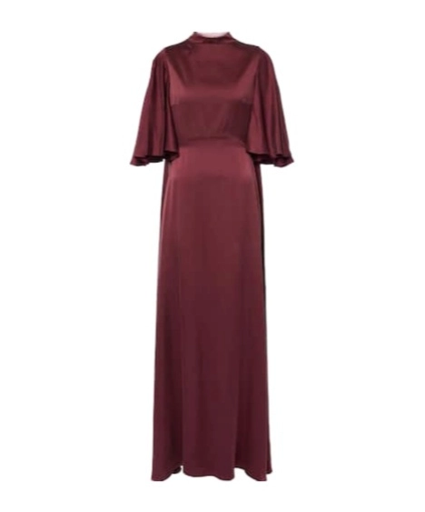 ROKSANDA Kalydria Caped Silk Gown