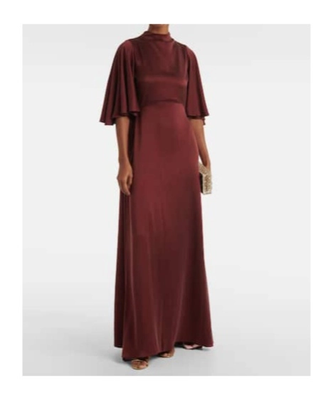 ROKSANDA Kalydria Caped Silk Gown