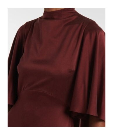 ROKSANDA Kalydria Caped Silk Gown