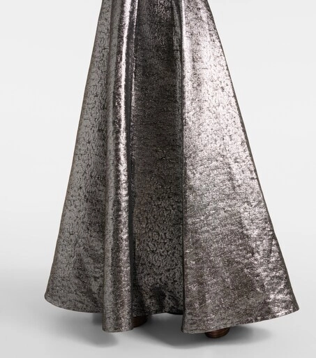 EMILIA WICKSTEAD Malinda Jacquard Gown - Black