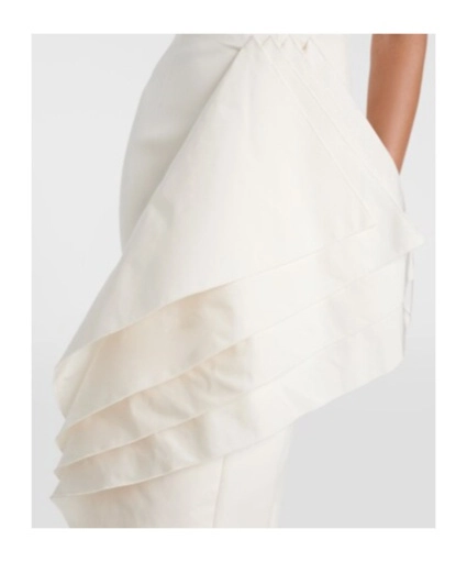 SAFIYAA LONDON Bree Draped Midi Dress
