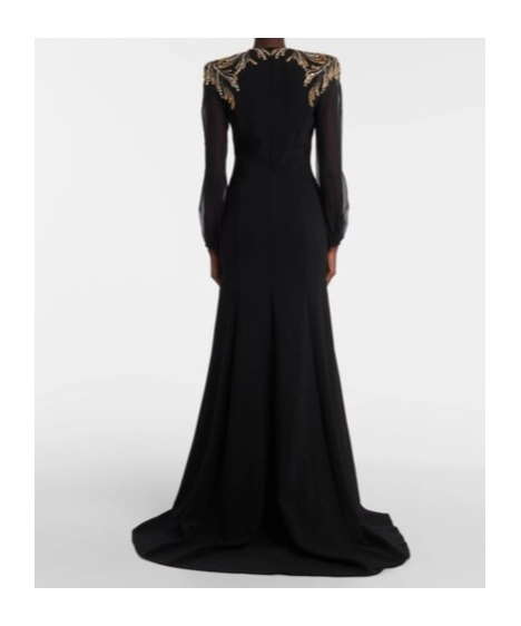 Jenny Packham Mercury Embellished Gown