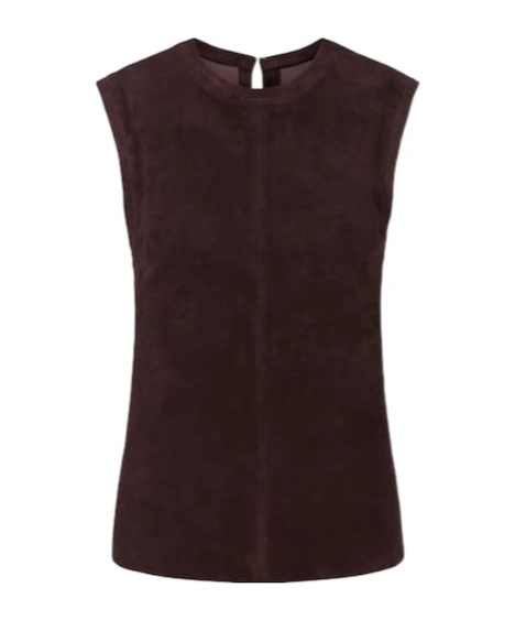 Stouls Miuccia Suede Top