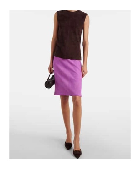 Stouls Miuccia Suede Top