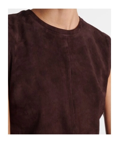 Stouls Miuccia Suede Top
