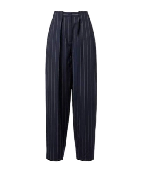 Stella McCartney Pinstripe Wool Tapered Pants