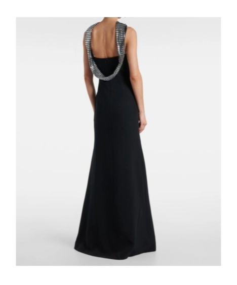 David Koma Embellished Cady Gown