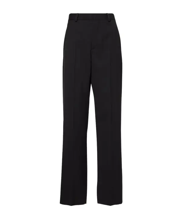 Wardrobe.NYC Straight-leg Casual Pants - Black