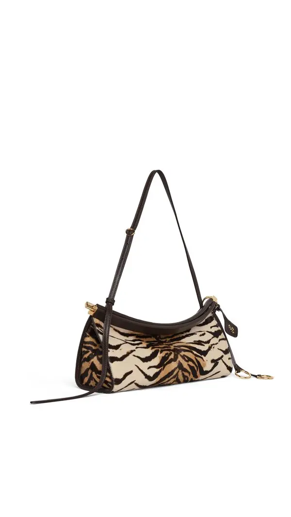 Alaïa Le Click East West Shoulder Bag - Black