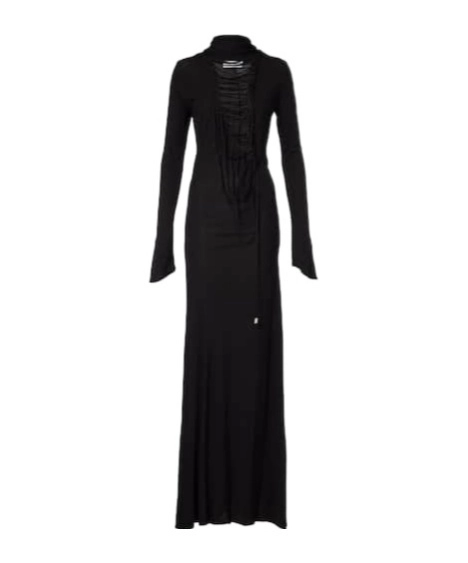 Attico Cutout Crêpe Maxi Dress