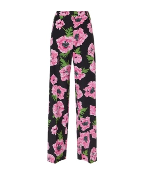 Stella McCartney Silky Loose Printed Trousers