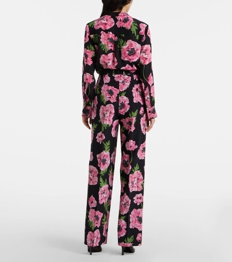 Stella McCartney Silky Loose Printed Trousers