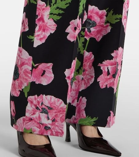 Stella McCartney Silky Loose Printed Trousers