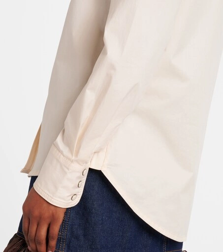 Johanna Ortiz Cotton-blend Poplin Shirt