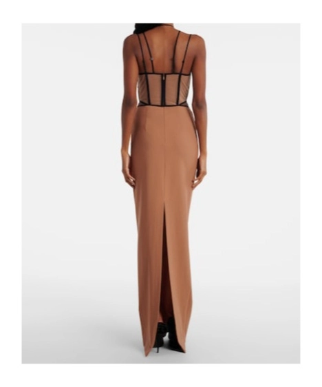 NENSI DOJAKA Leila Bustier Gown