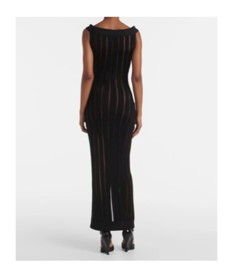 NENSI DOJAKA Ribbed-knit Maxi Dress