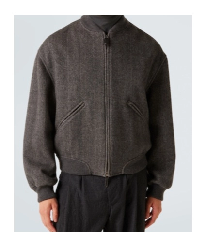 Giorgio Armani Cashmere Bomber Jacket