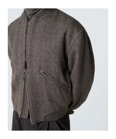 Giorgio Armani Cashmere Bomber Jacket