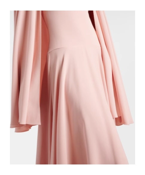 Giambattista Valli Pleated Caped Gown