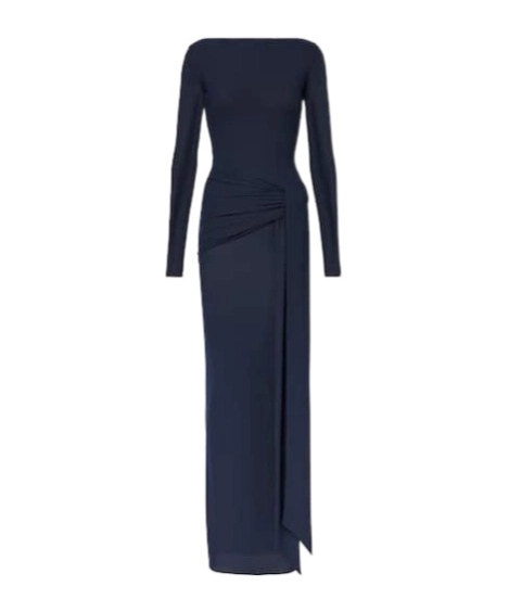 Alex Perry Semi-sheer Gathered Gown