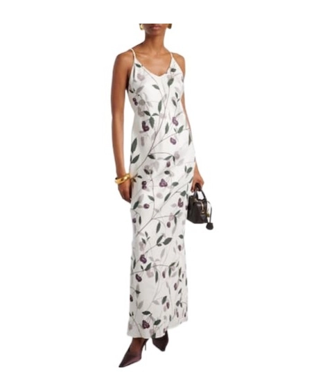 Stella McCartney Printed Silk Maxi Dress