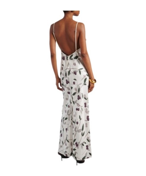 Stella McCartney Printed Silk Maxi Dress