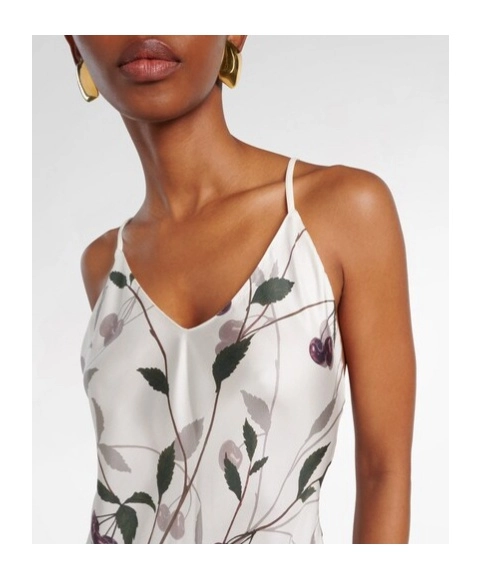 Stella McCartney Printed Silk Maxi Dress