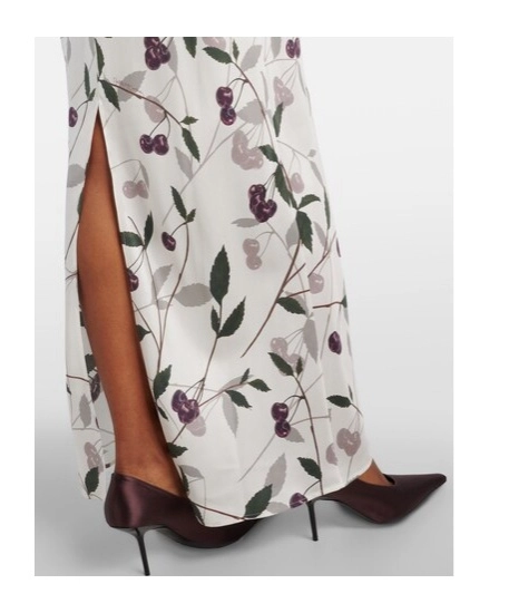 Stella McCartney Printed Silk Maxi Dress