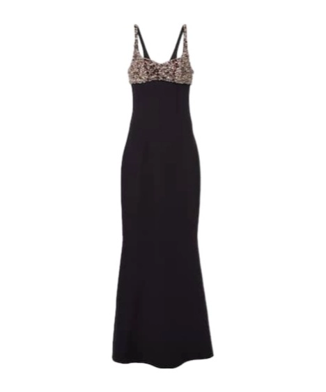 SAFIYAA LONDON Crystal-embellished Gown