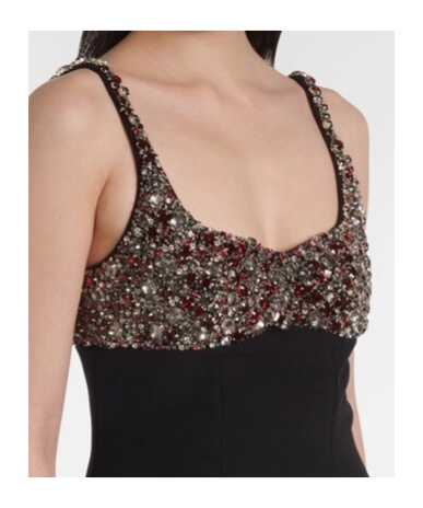 SAFIYAA LONDON Crystal-embellished Gown