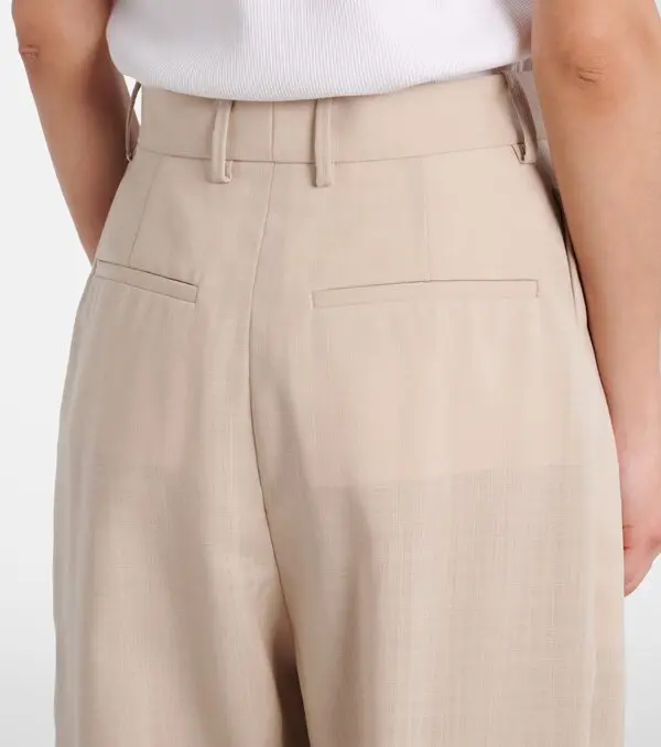Wardrobe.NYC Mid-rise Straight-leg Casual Pants