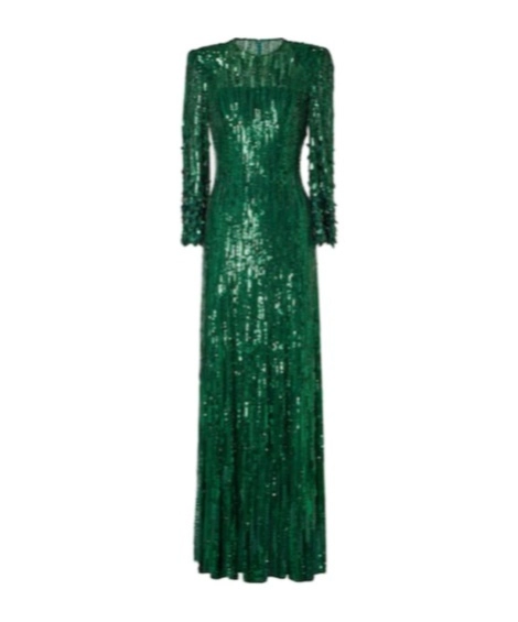 Jenny Packham Nymph Sequined Gown