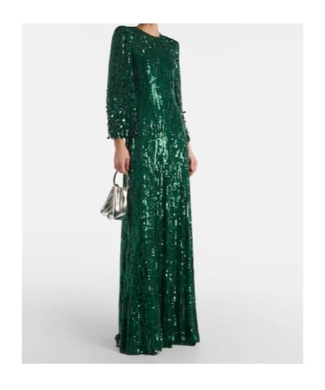 Jenny Packham Nymph Sequined Gown